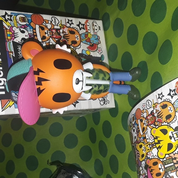 tokidoki | Other | Tokidoki Tiger Nation Collectible Figure Arancio ...